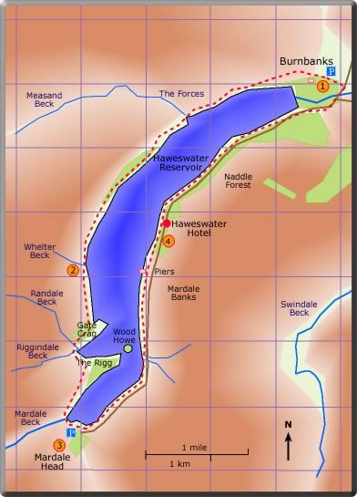 A circular walk around Haweswater